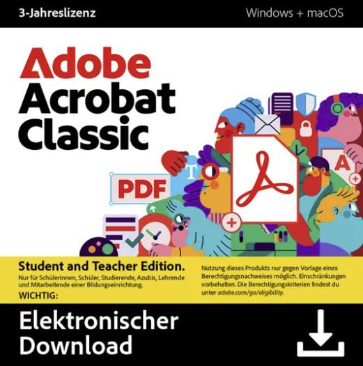 Adobe Acrobat Classic | co.Tec Online-Shop